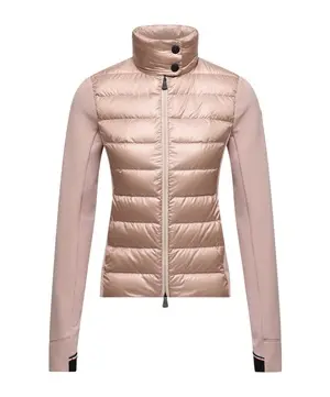 Moncler Grenoble Padded Zip-up Sweatshirt - Pink