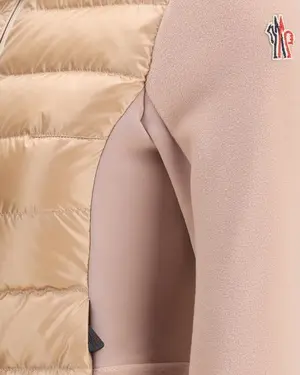 Moncler Grenoble Padded Zip-up Sweatshirt - Pink