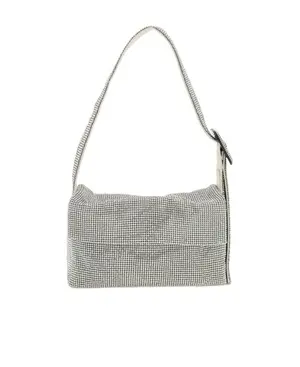 Benedetta Bruzziches Flip Shoulder Bag With Crystal Embellishments
