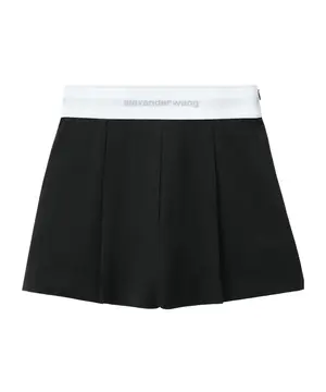 Alexander Wang High-waisted Pleated Shorts