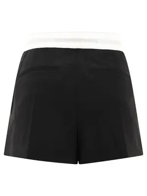 Alexander Wang High-waisted Pleated Shorts