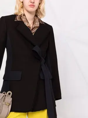 Chloé Panelled Wrap Blazer