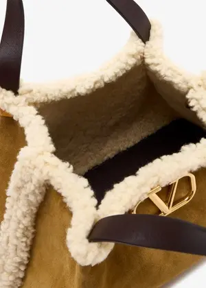 Valentino Garavani Rockstud Vlogo Signature Small Tote Bag