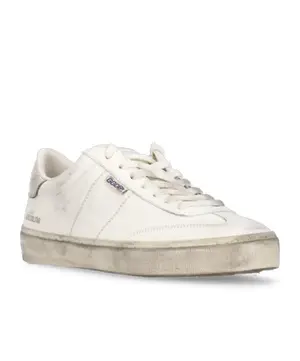 GOLDEN GOOSE Soul Star Lace-up Sneakers - White