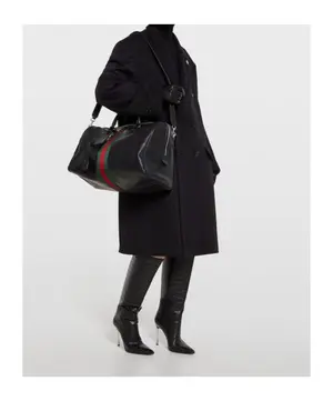 Gucci Web Trademark Medium Duffle Bag