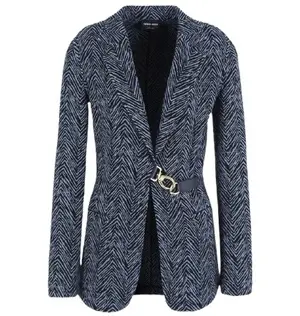 Women's Herringbone Jacquard Blazers