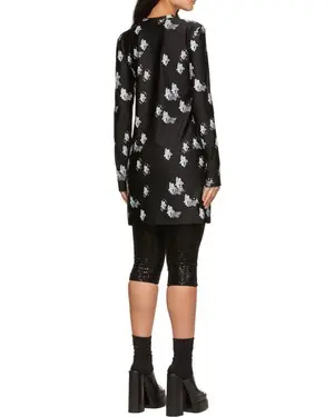 We11Done Artwork Dress - Black