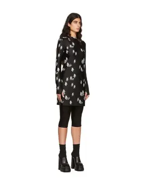 We11Done Artwork Dress - Black
