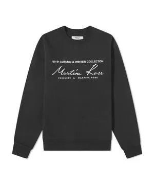 Martine Rose Logo-print Cotton Sweatshirt