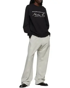 Martine Rose Logo-print Cotton Sweatshirt