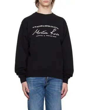Martine Rose Logo-print Cotton Sweatshirt
