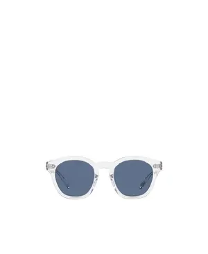 Oliver Spencer Round Frame Sunglasses - Blue
