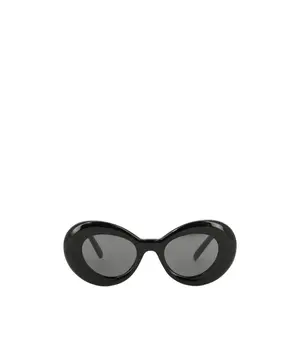 Loewe Oval Sunglasses - Black