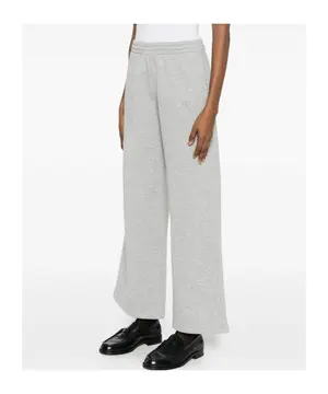 ANINE BING Kacey Wide Leg Track Pants - Gray