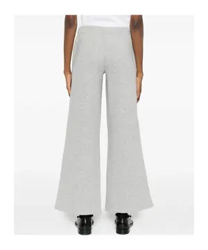 ANINE BING Kacey Wide Leg Track Pants - Gray
