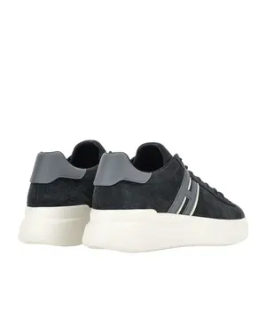 Hogan H-logo Low-top Sneakers - Black