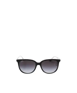 Ray-ban Square Frame Sunglasses With Logo Detail - Black