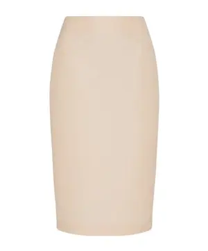 THE ROW Wool Zipper Skirt - No