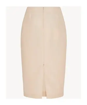 THE ROW Wool Zipper Skirt - No
