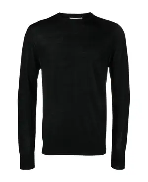 BALLANTYNE Fine-knit Wool Crew-neck Jumper
