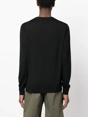 BALLANTYNE Fine-knit Wool Crew-neck Jumper