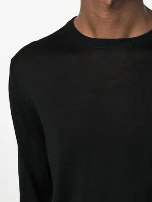 BALLANTYNE Fine-knit Wool Crew-neck Jumper