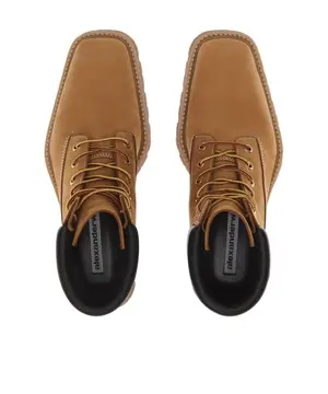 Alexander Wang Throttle Lace-up Ankle Boots