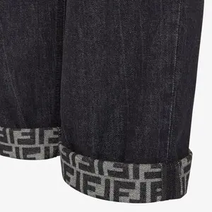 Fendi Straight-leg Belt-looped Jeans