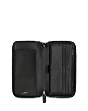 Bally Logo Zipper Wallet