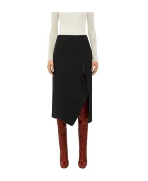 Bottega Veneta Structured Midi Skirt