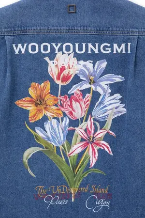 WOOYOUNGMI Logo Denim Shirt