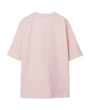 Burberry Equestrian Knight Printed Crewneck T-shirt