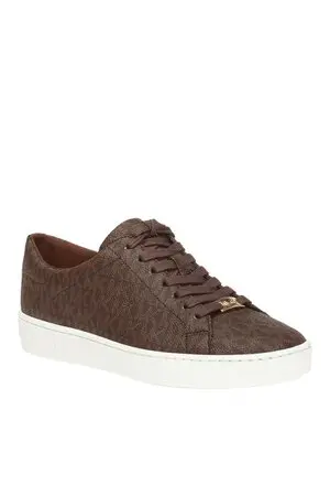 Michael Kors Logo Print Lace-up Sneakers