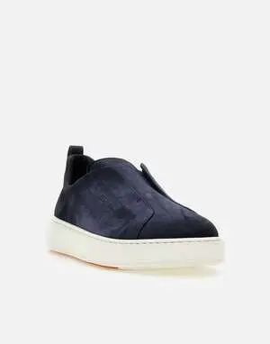 Santoni Victory Slip-on Sneakers - Blue