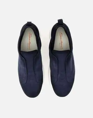 Santoni Victory Slip-on Sneakers - Blue