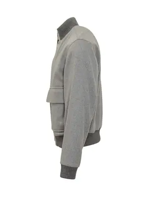 Hugo Boss Button-fastening Pocket Bomber Jacket