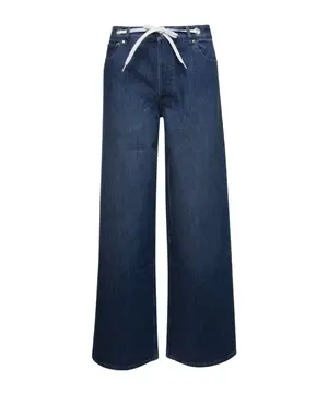 A.p.c. Drawstring Wide Leg Jeans