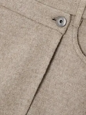 Brunello Cucinelli Wrap Buttoned Skirt