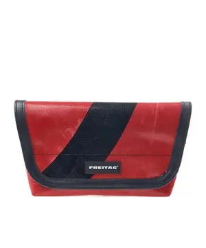 FREITAG Logo Crossbody Bag - Red