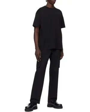 Givenchy Logo Embossed Crewneck T-shirt - Black
