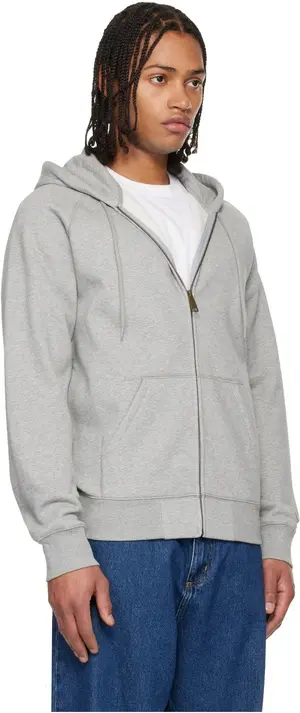 Carhartt Work In Progress Hooded Chase Jacket - Grey