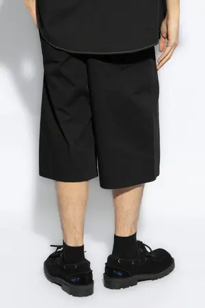 LEMAIRE Knee-length Tailored Shorts - Black