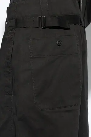 LEMAIRE Knee-length Tailored Shorts - Black