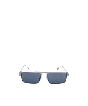 Zegna Square Frame Sunglasses - Gray