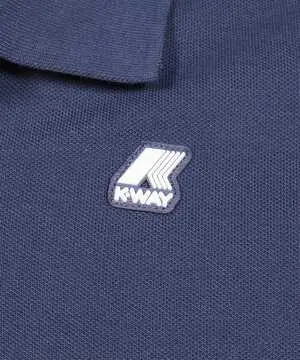 K-WAY Short-sleeved Polo Shirt - Blue