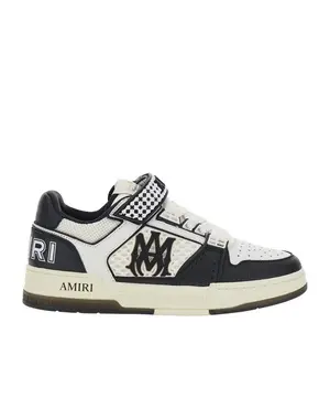 Amiri Ma Skyline Logo Patch Sneakers - Black