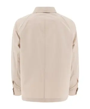 Vince Button Overshirt - Nude
