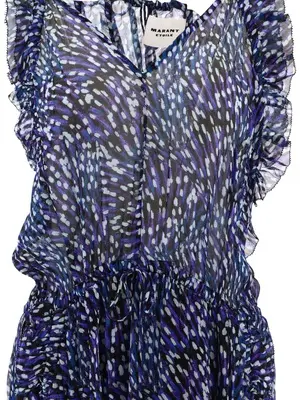 Isabel Marant Étoile Fadelo Sleeveless Printed Dress