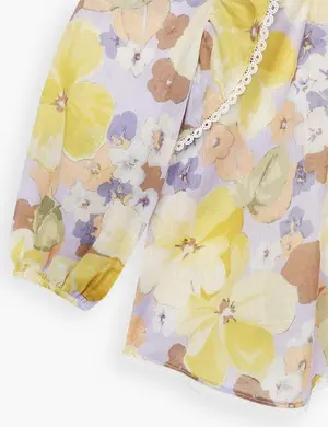 Zimmermann Pop Gathered-neck Blouse