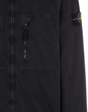 Stone Island Lapel Shirt - Black